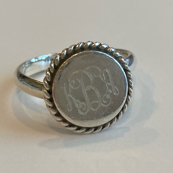 Jewelry | Kba Monogram Signet Ring | Poshmark